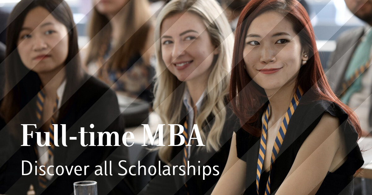 Scholarships for the Full-Time MBA – October 2020 Edition | The World ...