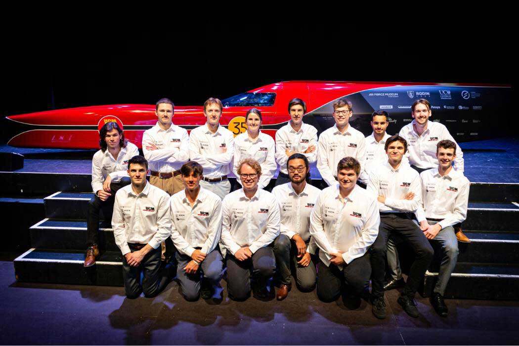 Students aim for world speed record in custom-built electric car | The ...