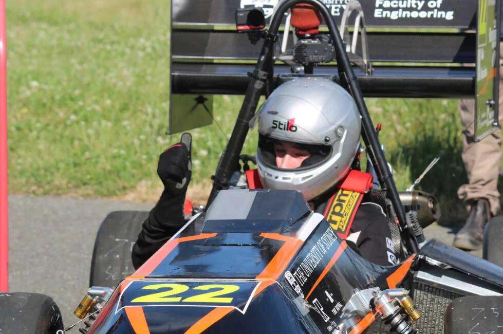 Successful test drive gives green light to student-built race car | The ...